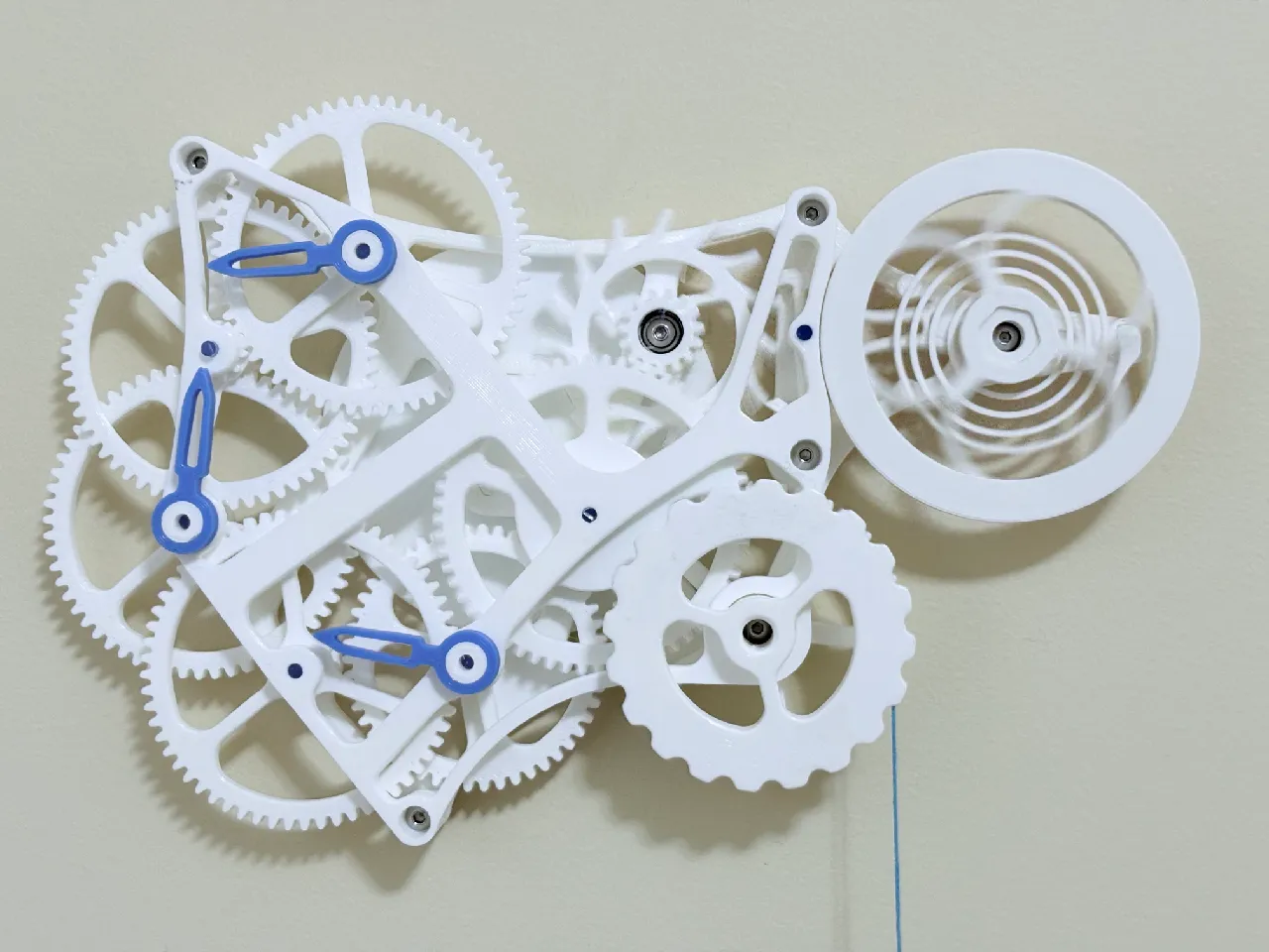 3d printed mechanical clock by Diego Ochoa | Download free STL model ...