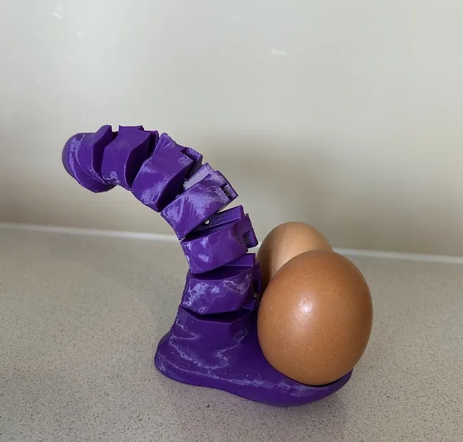 Articulated Dick Egg Holder by Yellowtech | Download free STL model | Printables.com