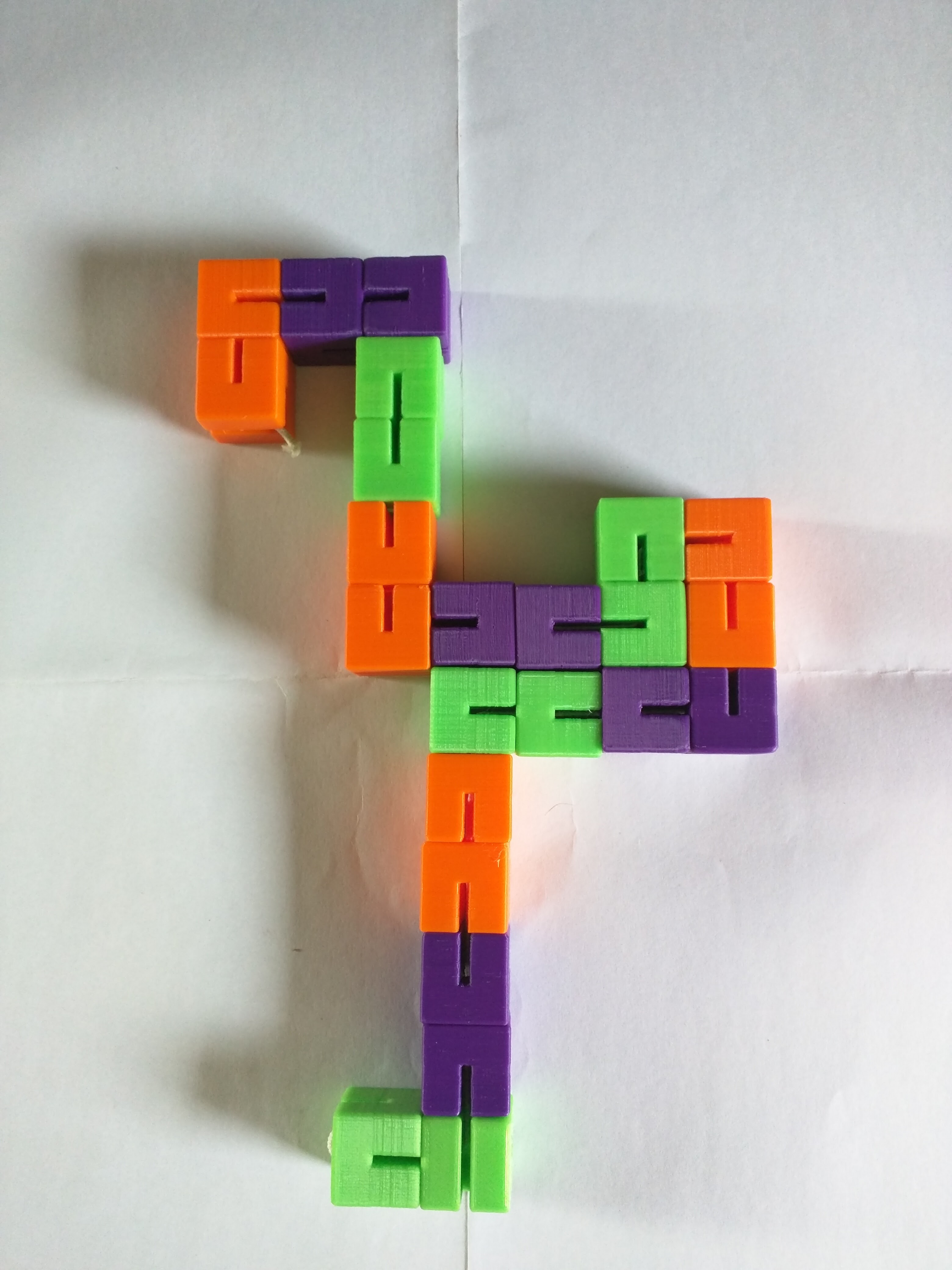 Snake cube game by Samy | Download free STL model | Printables.com