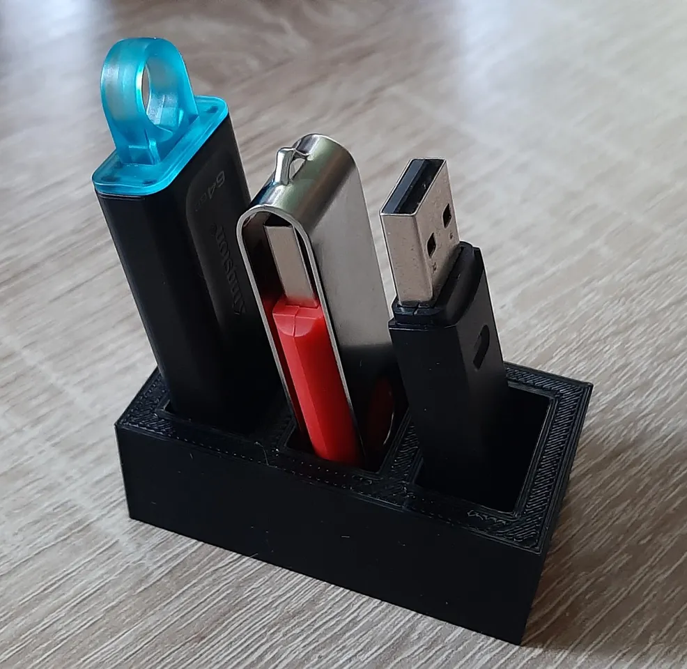 USB holder by Toth Dorian | Download free STL model | Printables.com