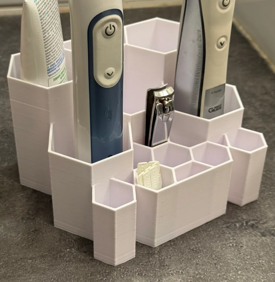 Toilet & bathroom organizer by repe | Download free STL model ...