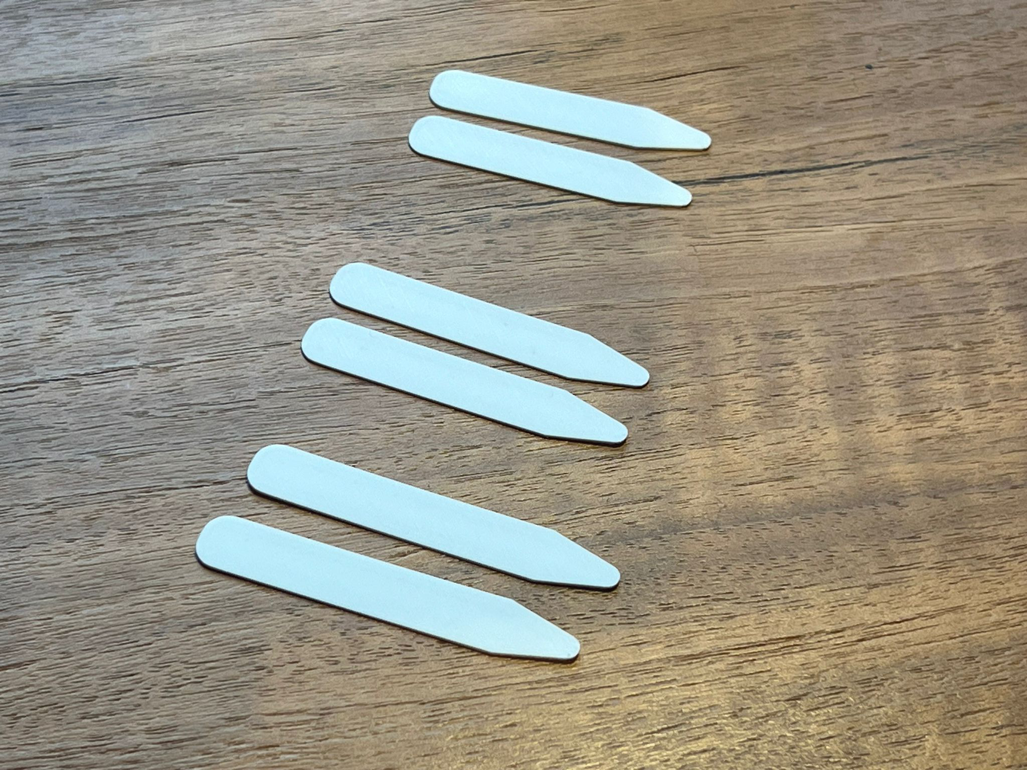 Collard stays, 3 sizes, 2 thicknesses by SpaceCorp | Download free STL ...