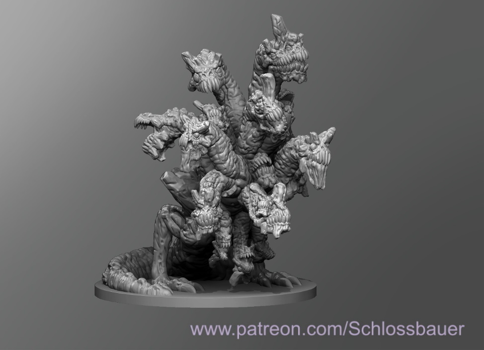 Zombie Hydra by Schlossbauer | Download free STL model | Printables.com
