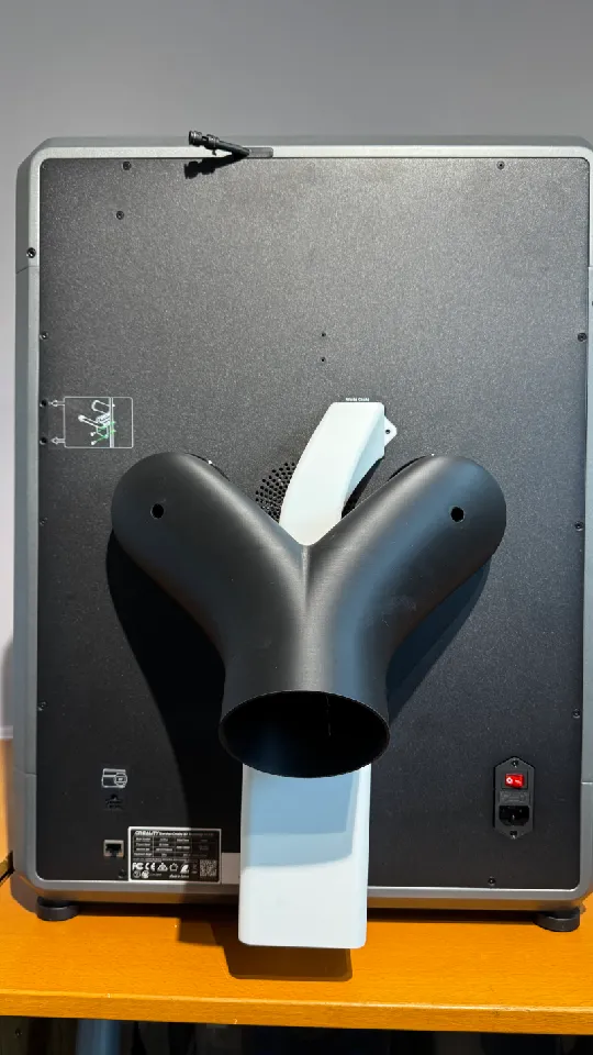 Creality K2 Plus waste poop chute, exhaust outlet vent and waste bin by ...