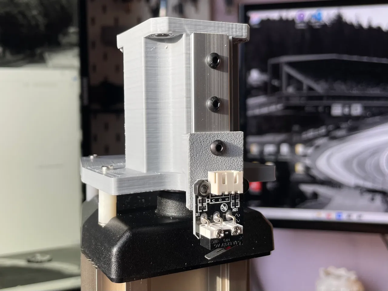 Endstop Limit Switch Bayonet by primo | Download free STL model ...