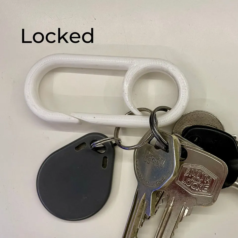 Reinvented keyring by reinvented.tech | Download free STL model ...