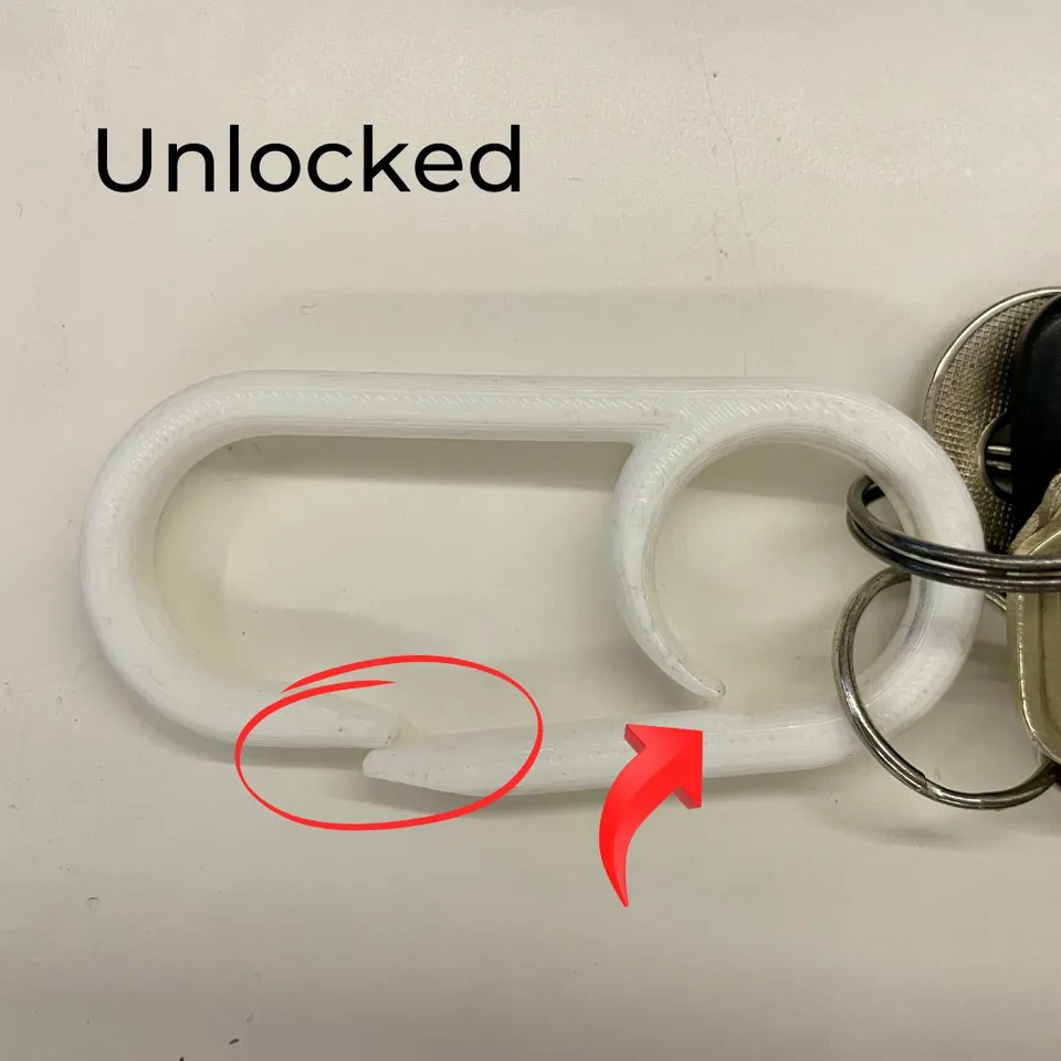 Reinvented keyring by reinvented.tech | Download free STL model ...