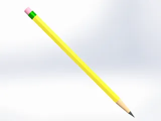 Pencil Model by Isaiah Schell | Download free STL model | Printables.com