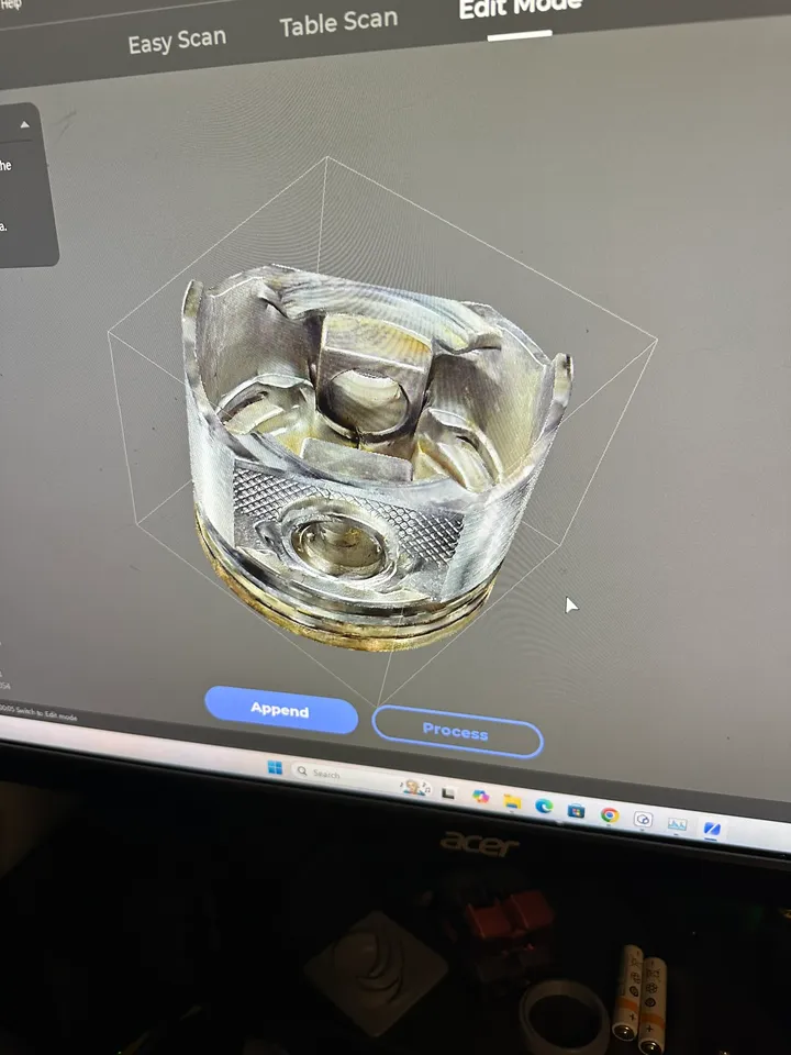 Pontiac Piston 3D Scan by GeedsGarage | Download free STL model ...