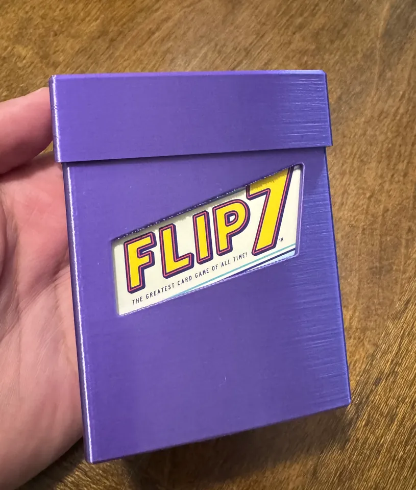 Flip 7 compact box by Abremelin | Download free STL model | Printables.com