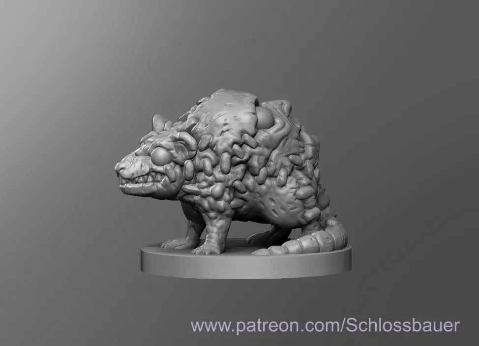 Stitched Rat by Schlossbauer | Download free STL model | Printables.com