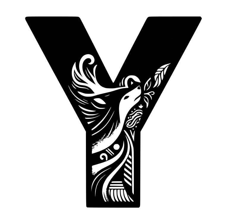 Crazy alphabet: Letter Y by Nina Máčová | Download free STL model ...