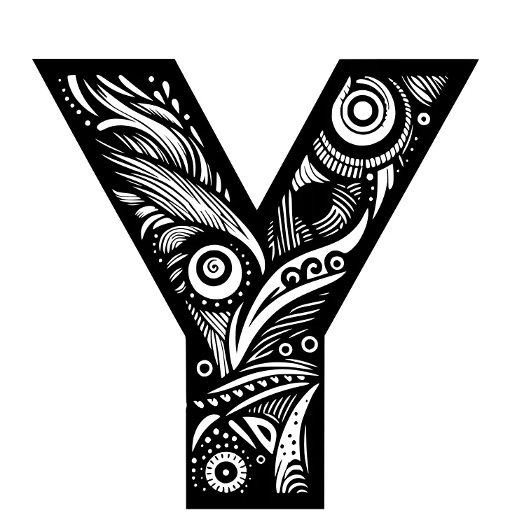 Crazy alphabet: Letter Y by Nina Máčová | Download free STL model ...