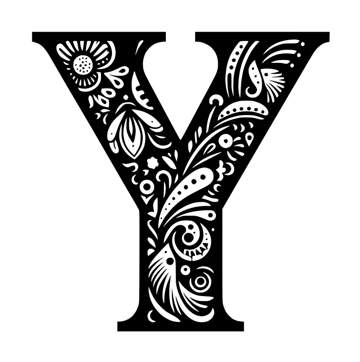 Crazy alphabet: Letter Y by Nina Máčová | Download free STL model ...