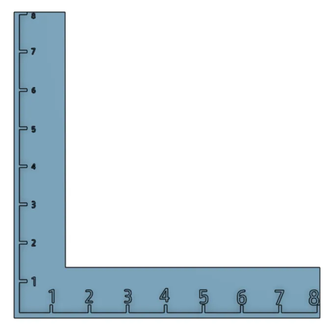 Gift Ruler by The3dPrintGuy | Download free STL model | Printables.com