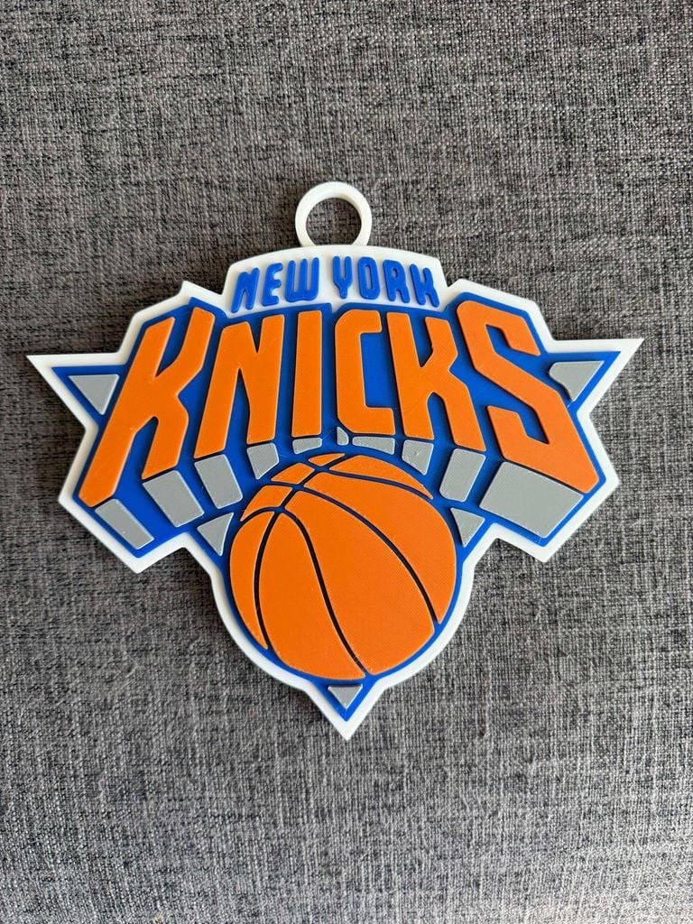 New York Knicks Oversized Necklace, Pendant by Salvadori3D | Download ...