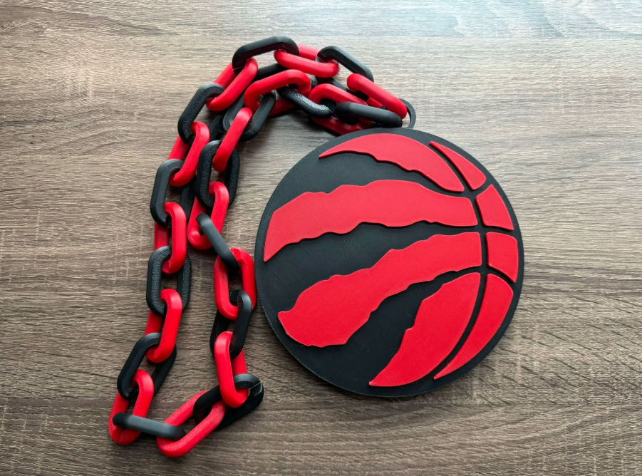 Toronto Raptors Oversized Necklace, Pendant by Salvadori3D | Download ...
