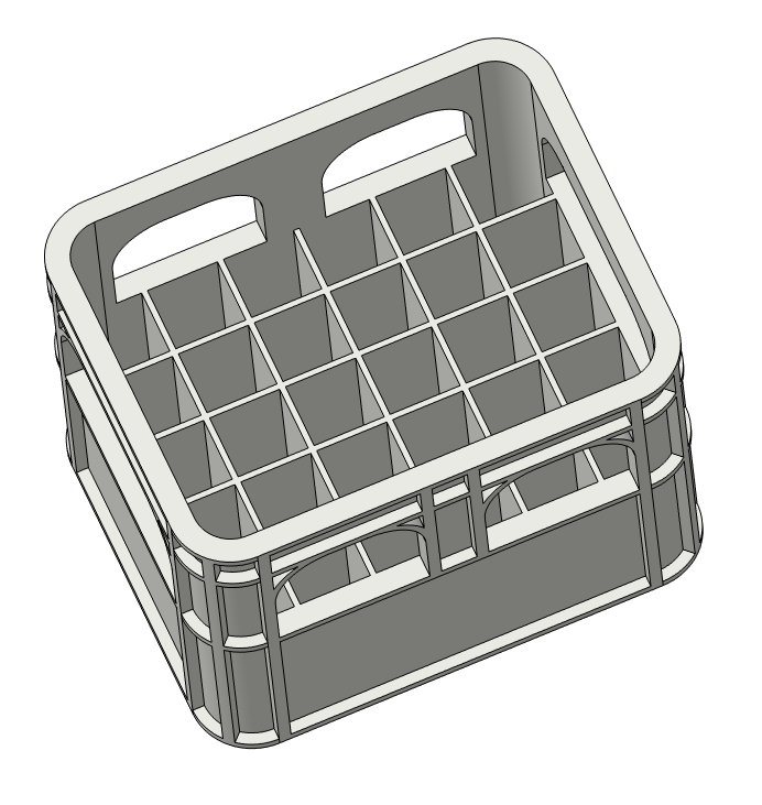 Beer crate battery holder AAAA by Michael | Download free STL model ...
