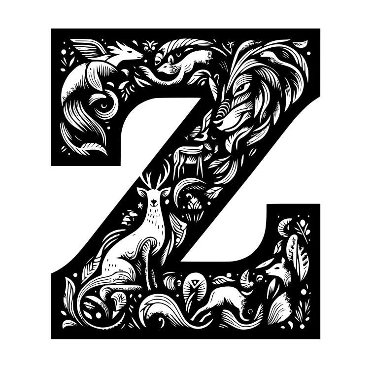 Crazy alphabet: Letter Z by Nina Máčová | Download free STL model ...