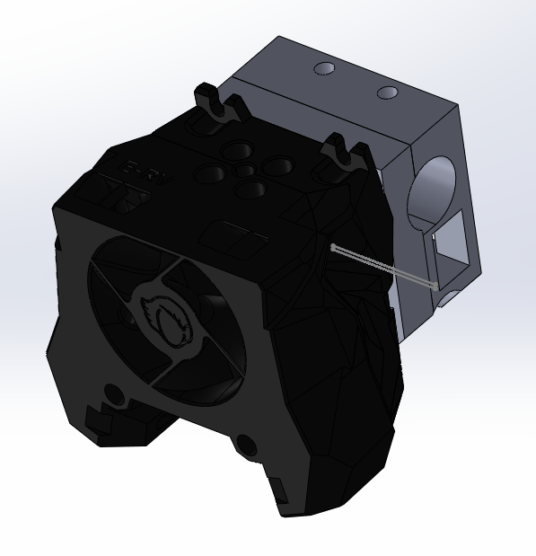 Stealthburner toolhead mount for Ender 3 v2 Corexy (SRA) by jacob ...