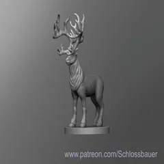 Alien Reindeer by Smallz | Download free STL model | Printables.com