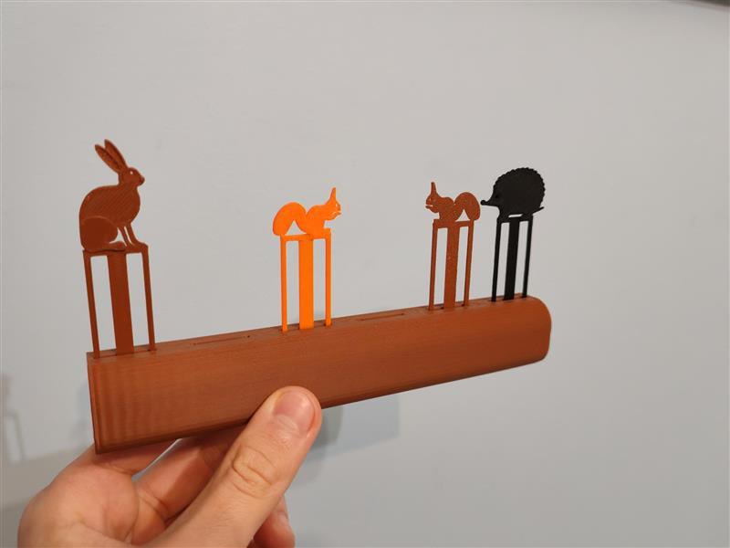 Log bookmark stand by Paweł Holona | Download free STL model ...