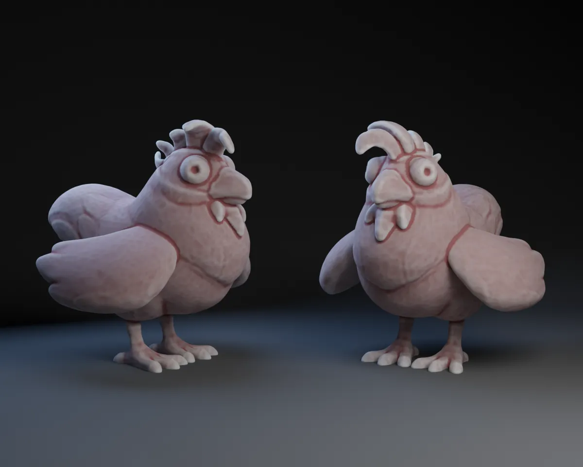 Chicken by Peter Farell | Download free STL model | Printables.com