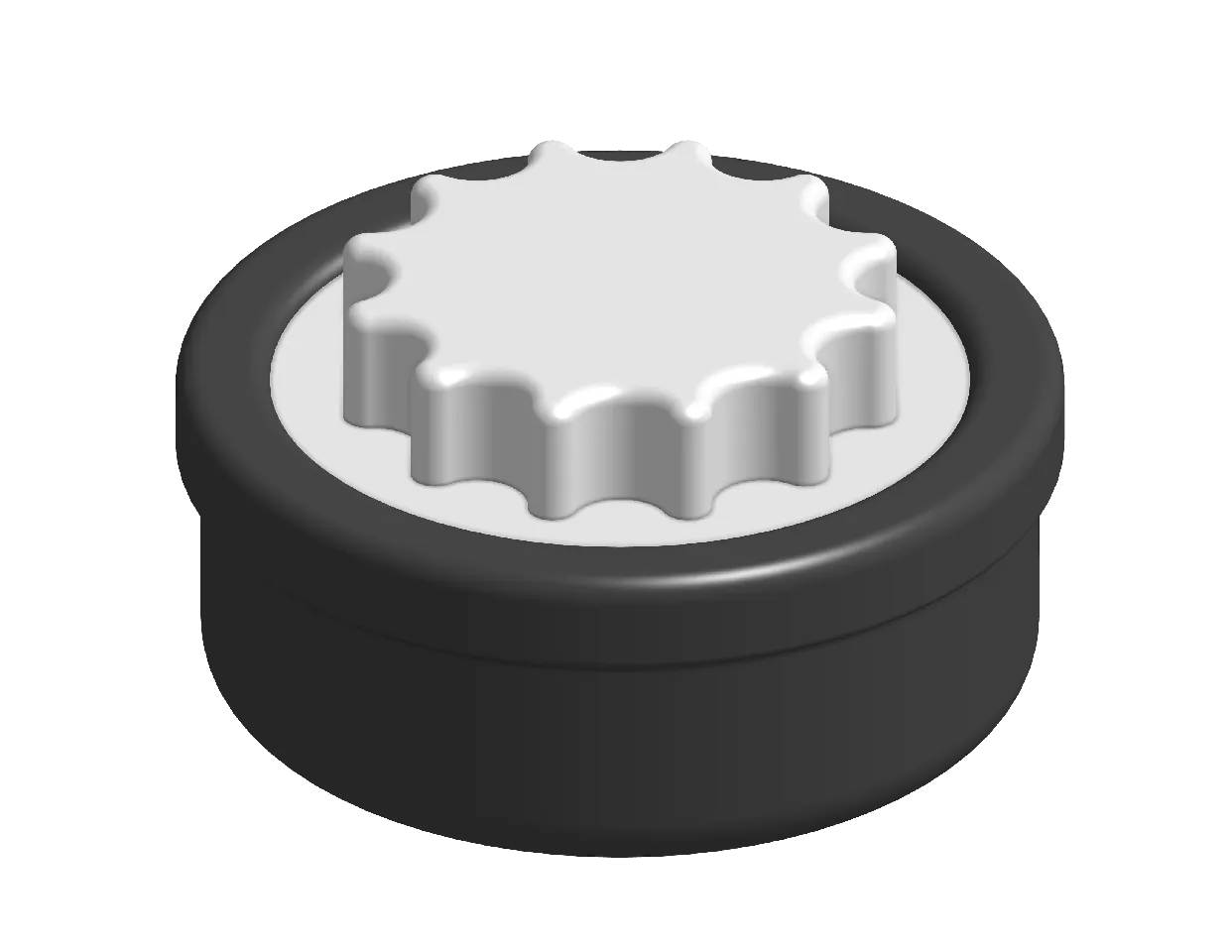 Clicking fidget knob by Designed by T | Download free STL model ...