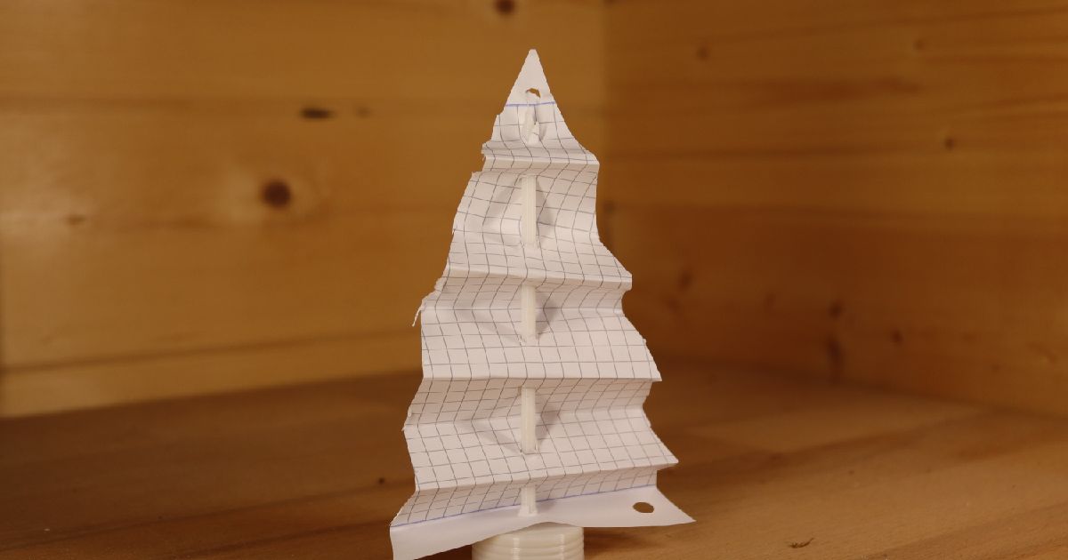 Paper Christmastree by Marc | Download free STL model | Printables.com