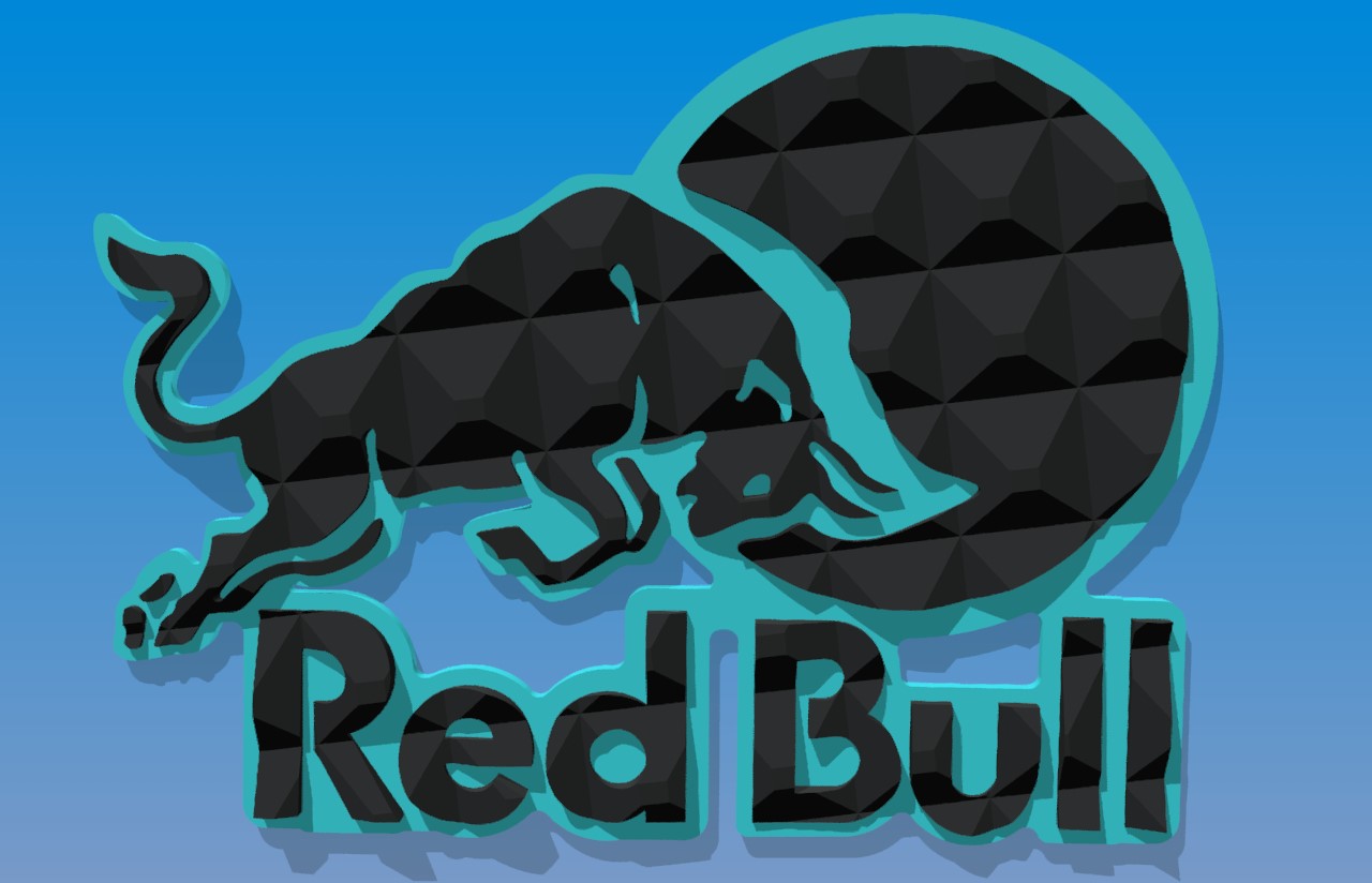 Red Bull Snowboard Grip by Kaktus22 | Download free STL model ...