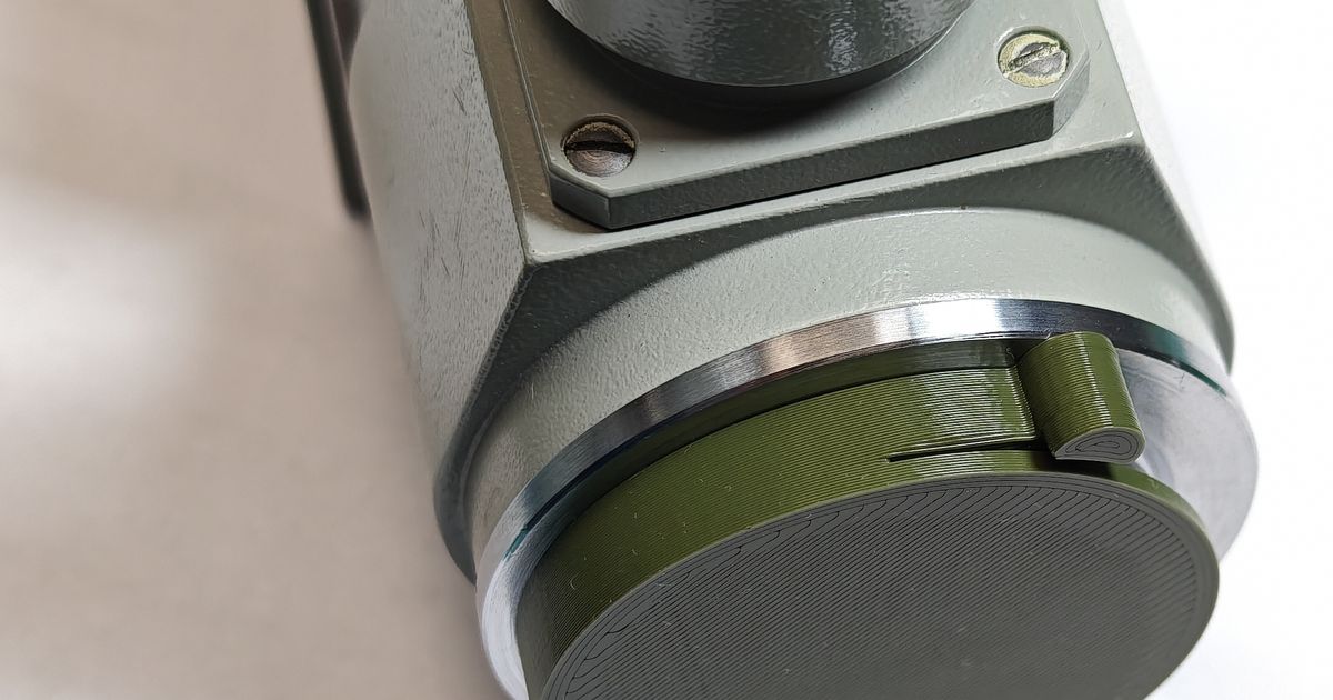 Bottom dust cover for microscopes (Meopta, PZO, Carl Zeiss and others ...