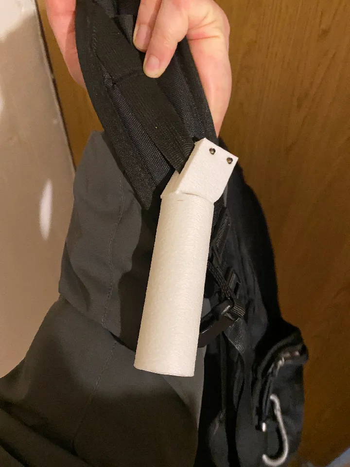 Boyfriend backpack holder by Azeer. pro | Download free STL model ...