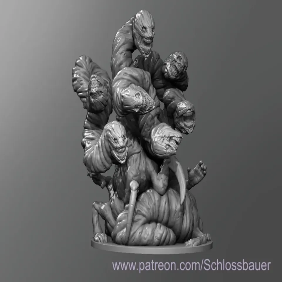 Adult False Hydra by Schlossbauer | Download free STL model ...