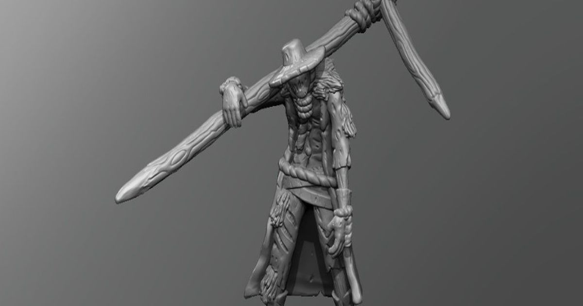 Scarecrow by Schlossbauer | Download free STL model | Printables.com