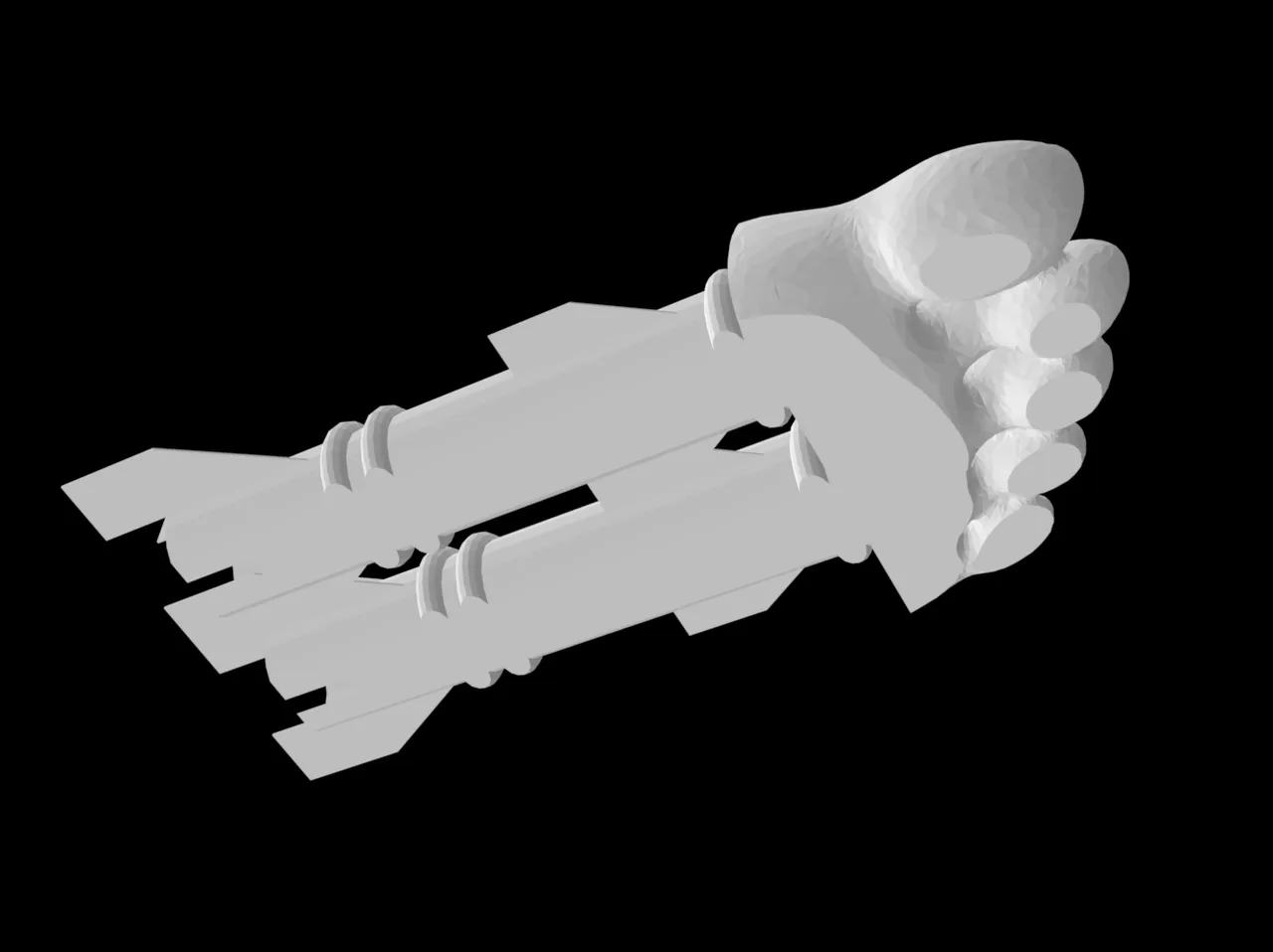 Missile Toe by Exodus | Download free STL model | Printables.com