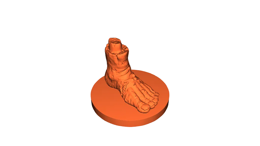 Stomping Foot by Schlossbauer | Download free STL model | Printables.com