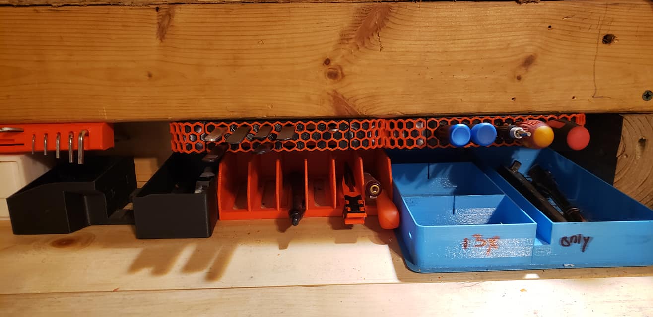 Ninjas Modular Screwdriver Rack by Ninja | Download free STL model ...