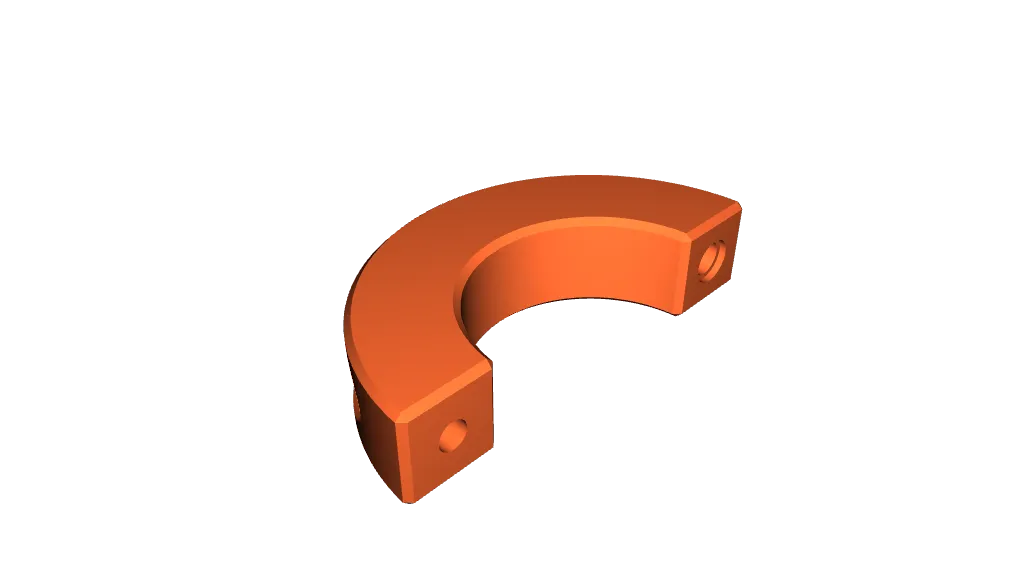 38 mm pole clamp by Steven Duyck | Download free STL model | Printables.com