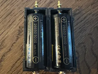 26650 battery connecting box by Raf | Download free STL model ...