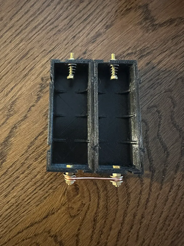 26650 battery connecting box by Raf | Download free STL model ...