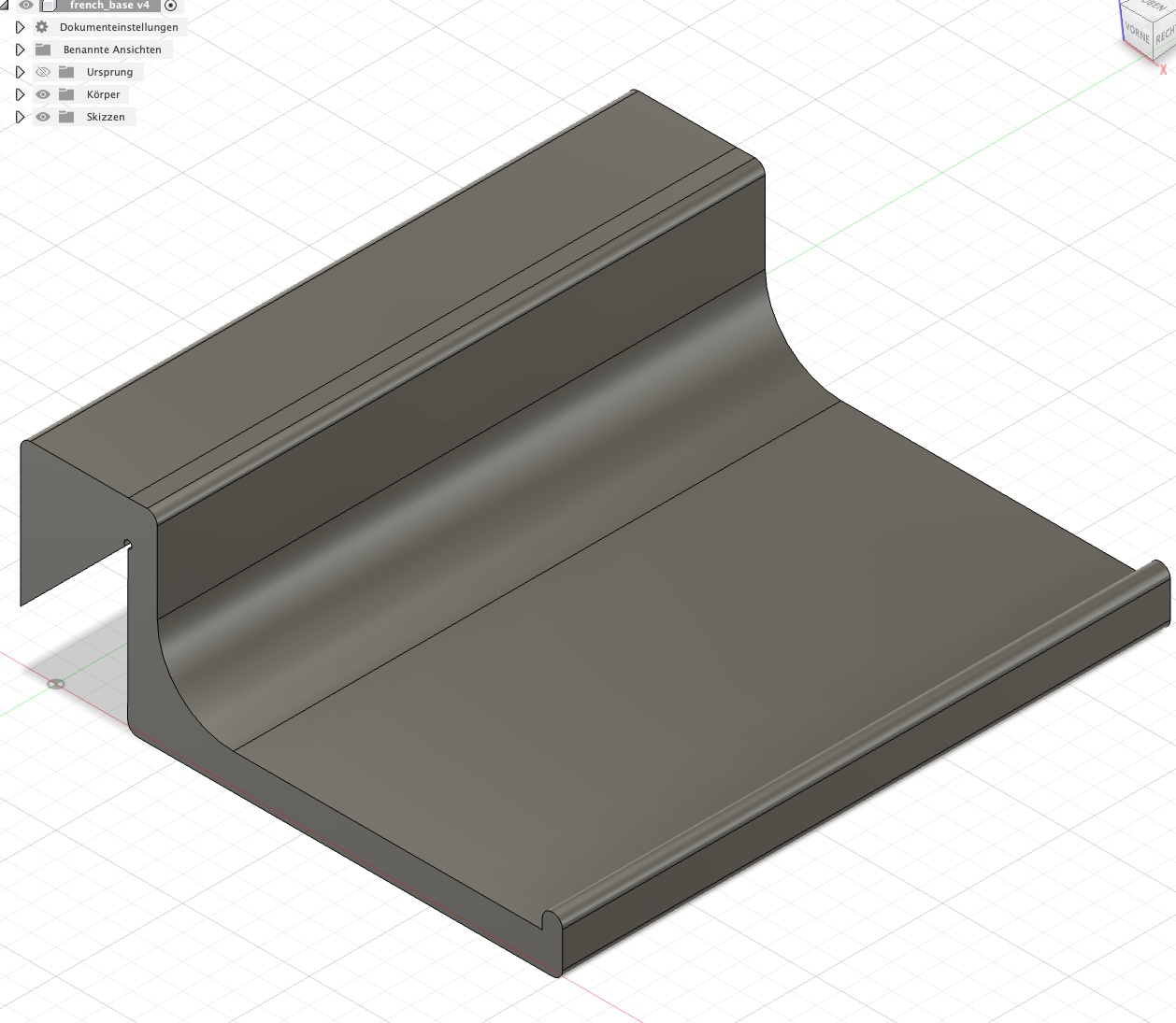 French Cleat Base by luckiesdavid | Download free STL model ...