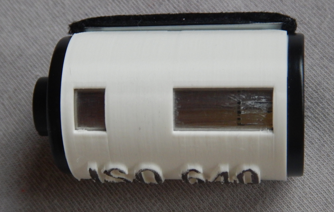 Schablone für DX-Code ISO 640; Template for DX code ISO 640 by ...