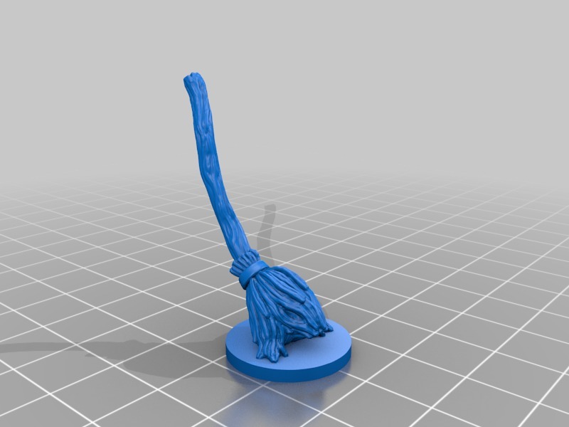 Broom of Animated Attack by Schlossbauer | Download free STL model ...