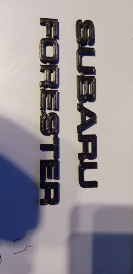 Subaru Forester Emblemat by Mikson | Download free STL model ...