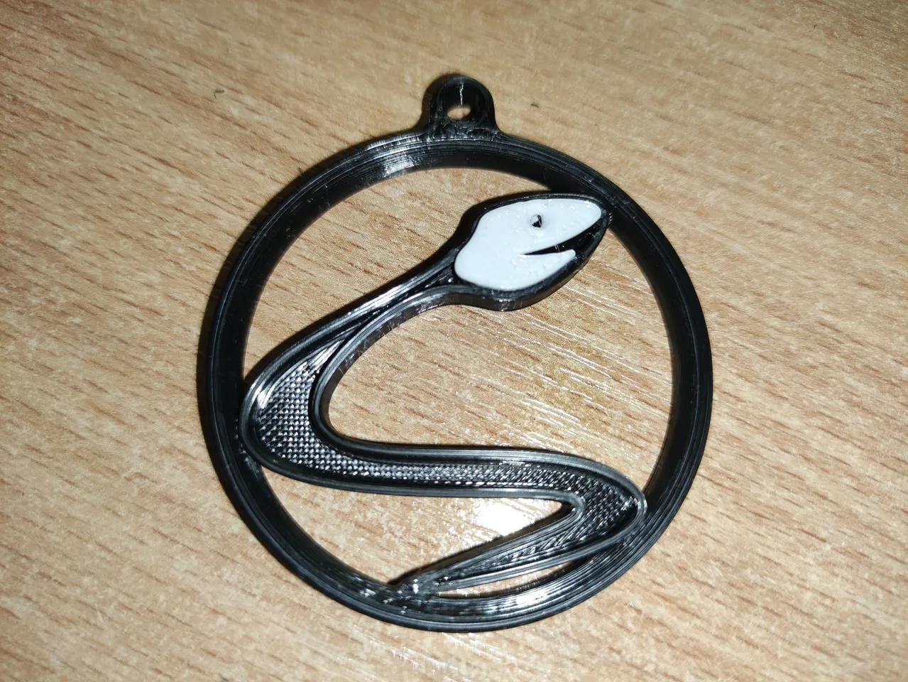 Snake keychain by Liolkis | Download free STL model | Printables.com