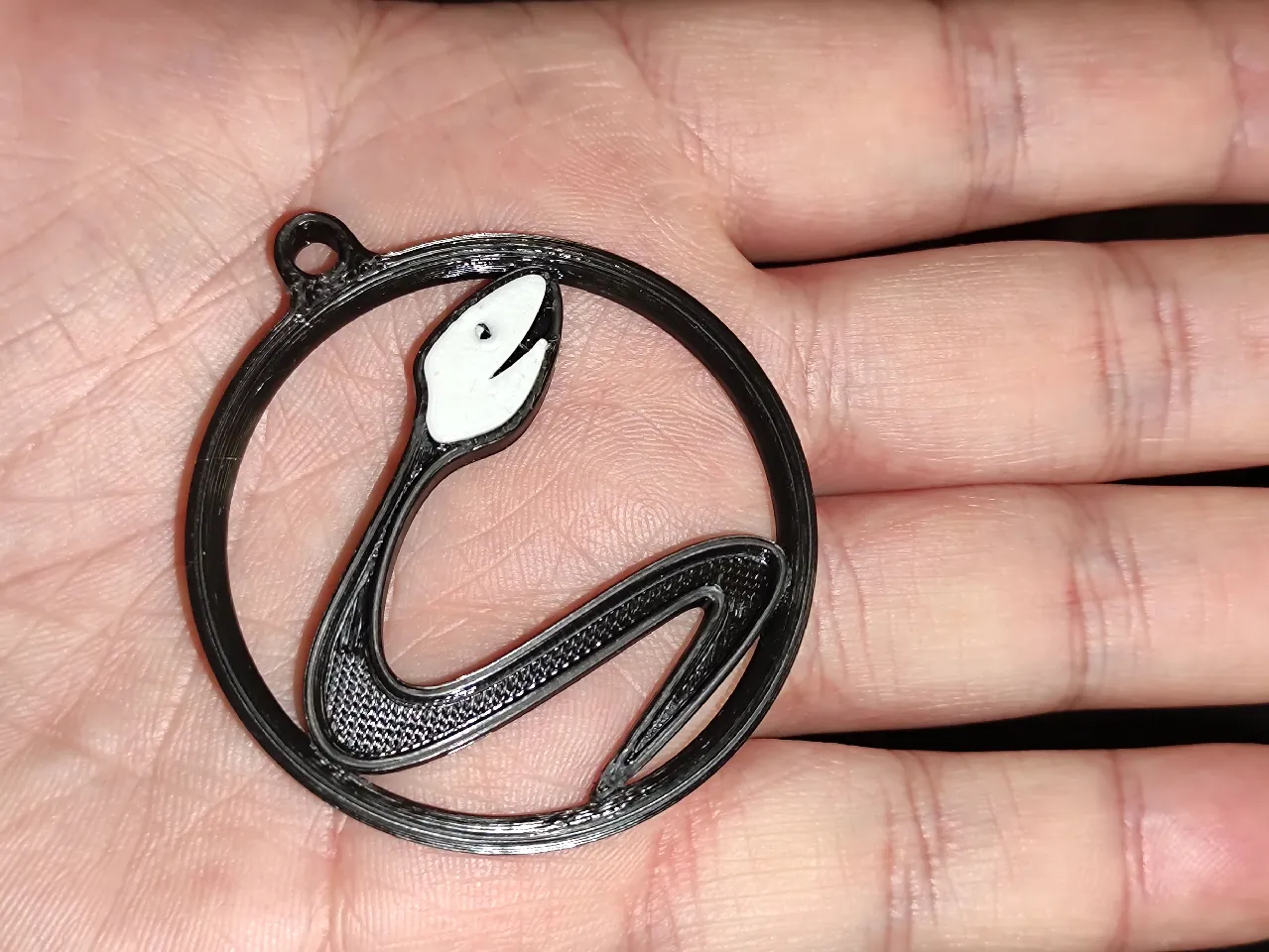 Snake keychain by Liolkis | Download free STL model | Printables.com
