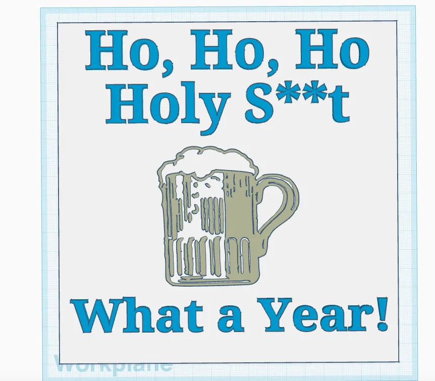 What a Year Sign by Phantom Printer | Download free STL model ...