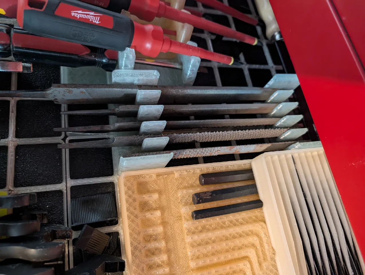 Gridfinity long tool holder by mebert | Download free STL model ...