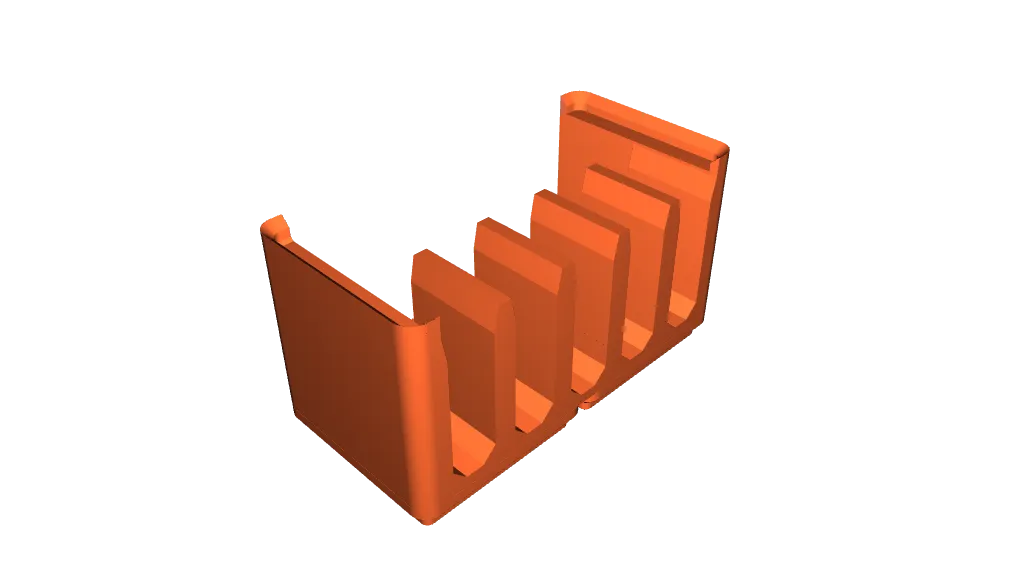 Gridfinity long tool holder by mebert | Download free STL model ...