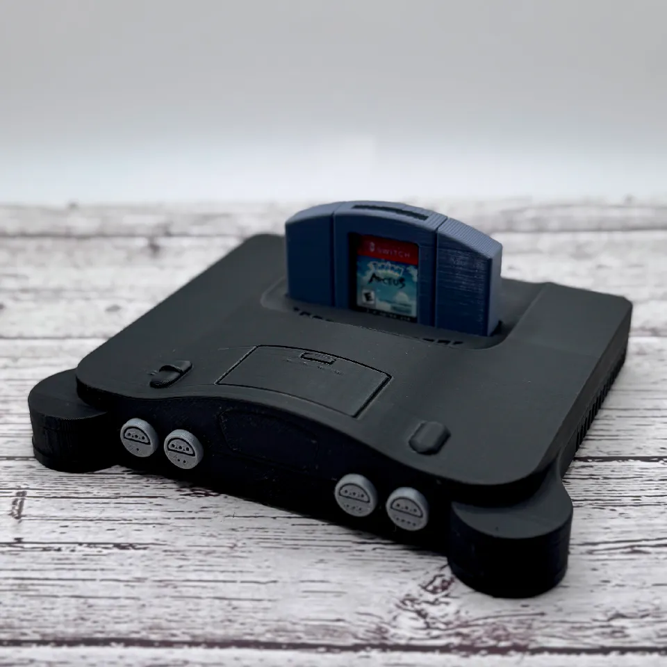 N64 Console Switch Game Holder by Noob3dPrinting | Download free STL ...